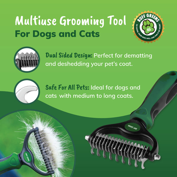 Multiuse Grooming Tool - Ruff Greens