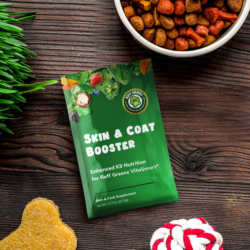 Skin & Coat Booster Bag - Ruff Greens